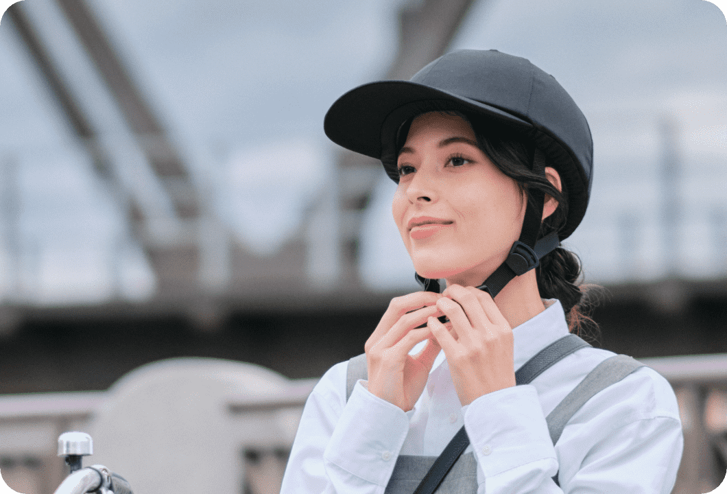 【織 Oli】帽子型自転車ヘルメット｜nicco ベビー&キッズヘルメット